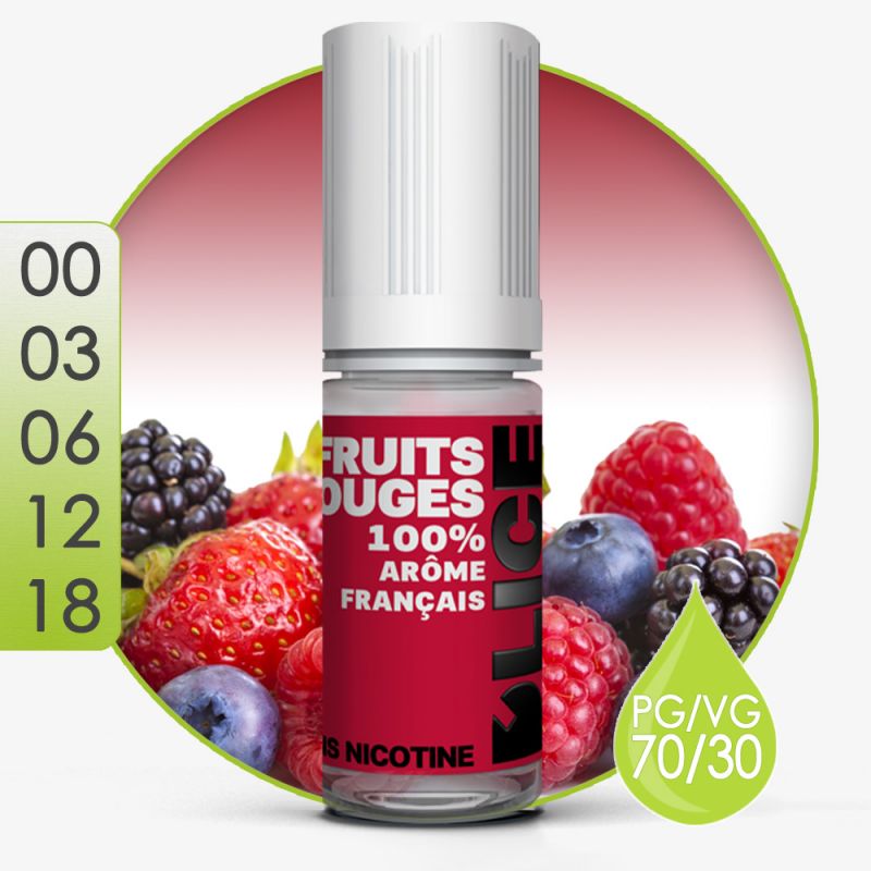 Eliquide Fruits Rouges DLICE à partir de 4,13 € Livré