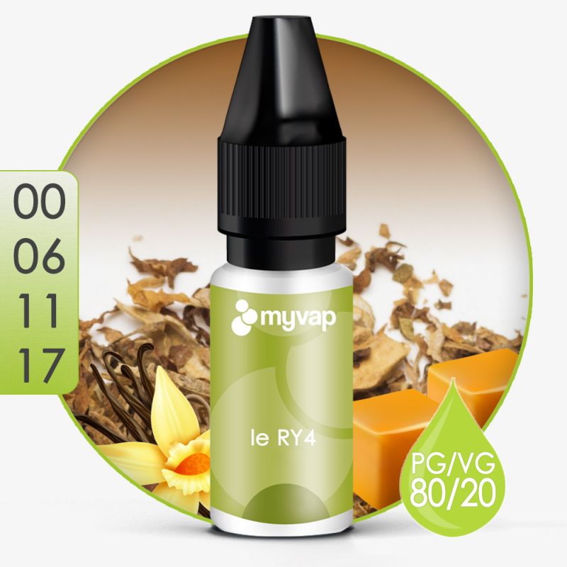 Eliquide Le RY4 myVap à partir de 4,13 € Livraison Gratuite