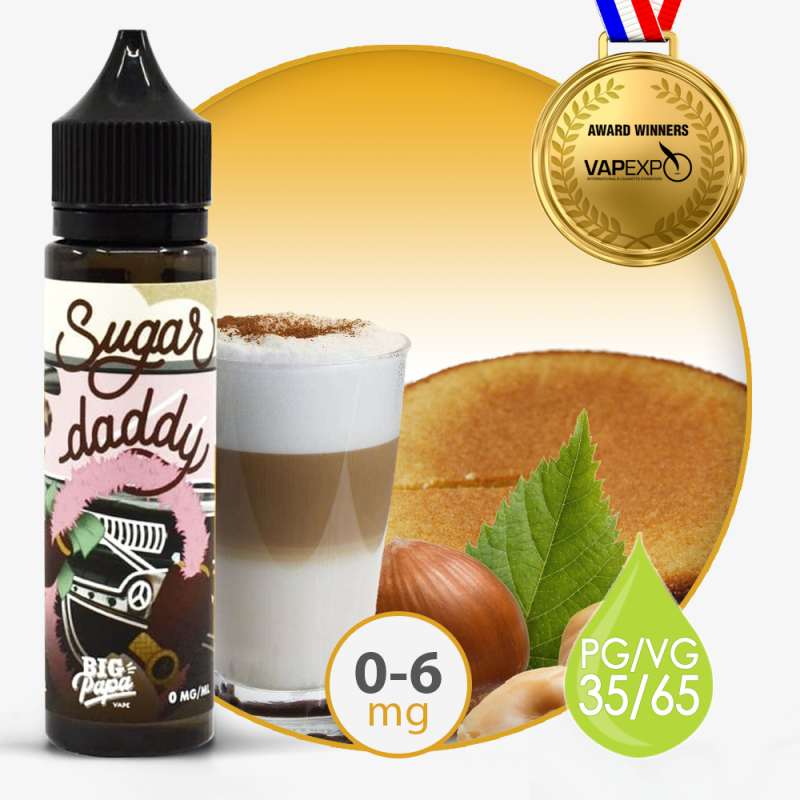 Eliquide Sugar Daddy 50ml Big Papa à partir de 18,62 € Livré
