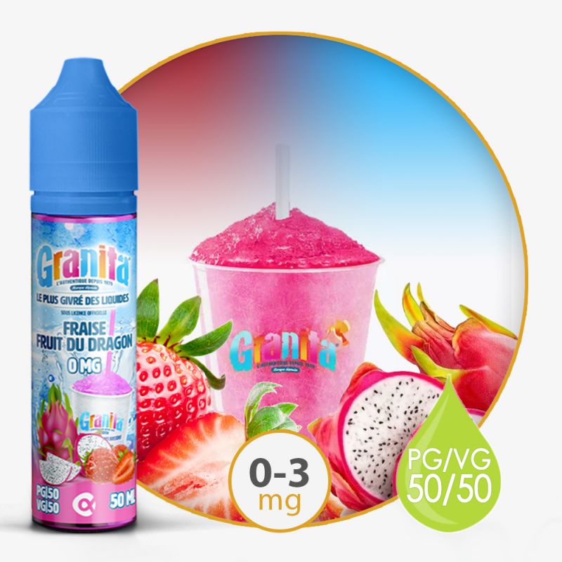 Eliquide Granita Fraise Fruit du dragon Alfaliquid à partir de...