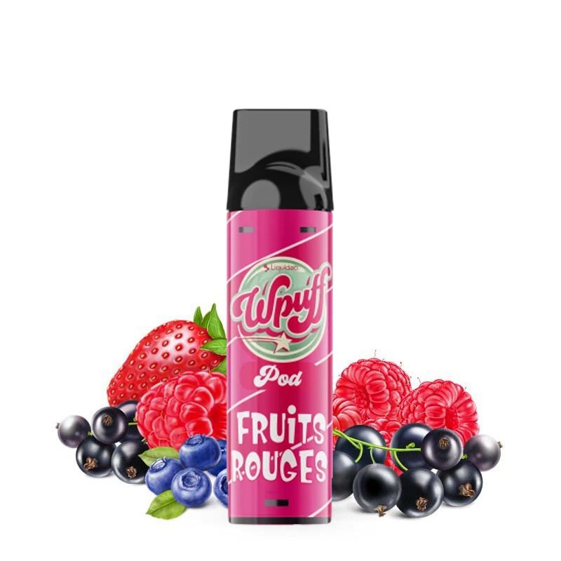 Recharge Fruits Rouges Wpuff POD Wpuff - Liquideo : 4,65